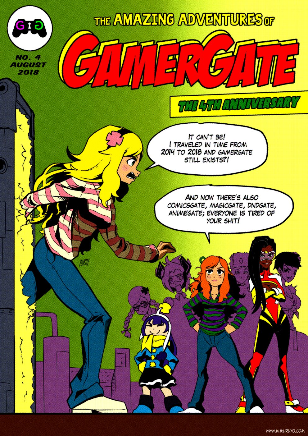 Gamergate 4th anniversary - kukuruyo