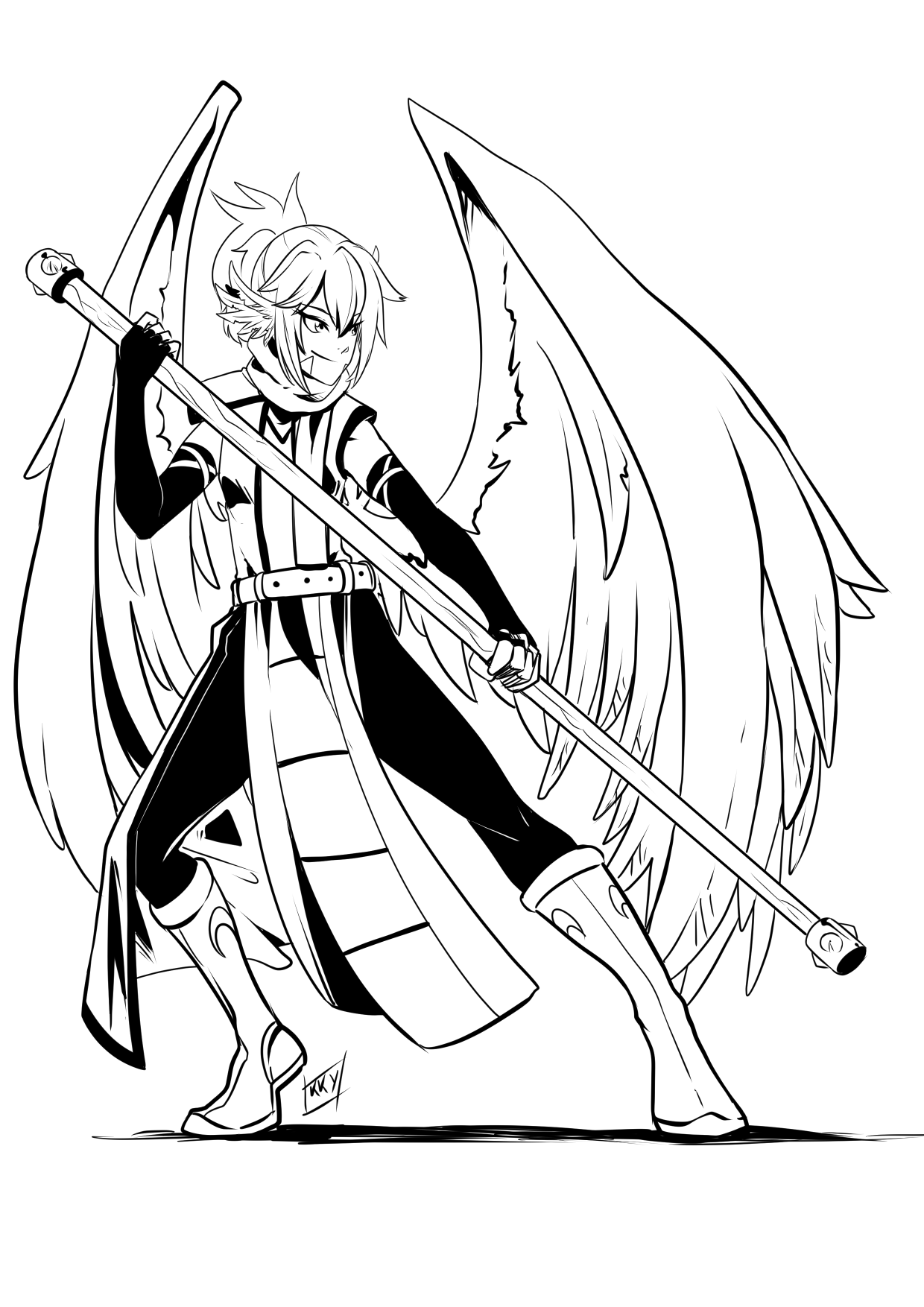 Winged guy - kukuruyo