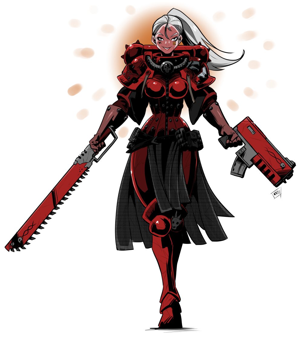 Khorne Sister of battle - kukuruyo